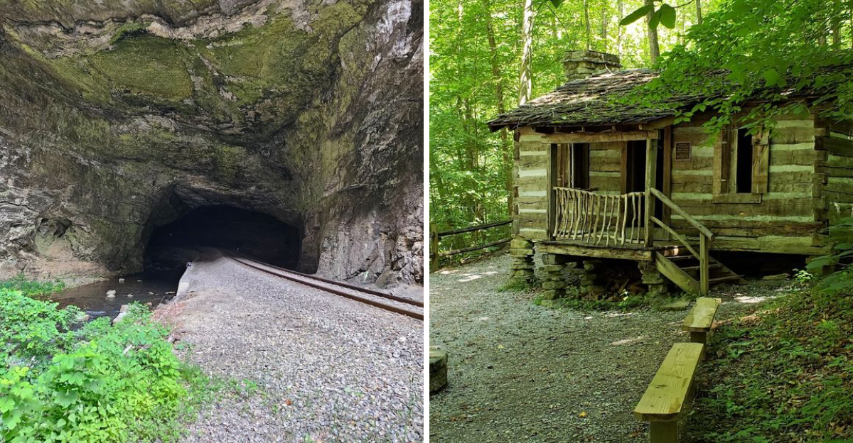 This one-mile hike in Virginia takes you through an ancient limestone ...