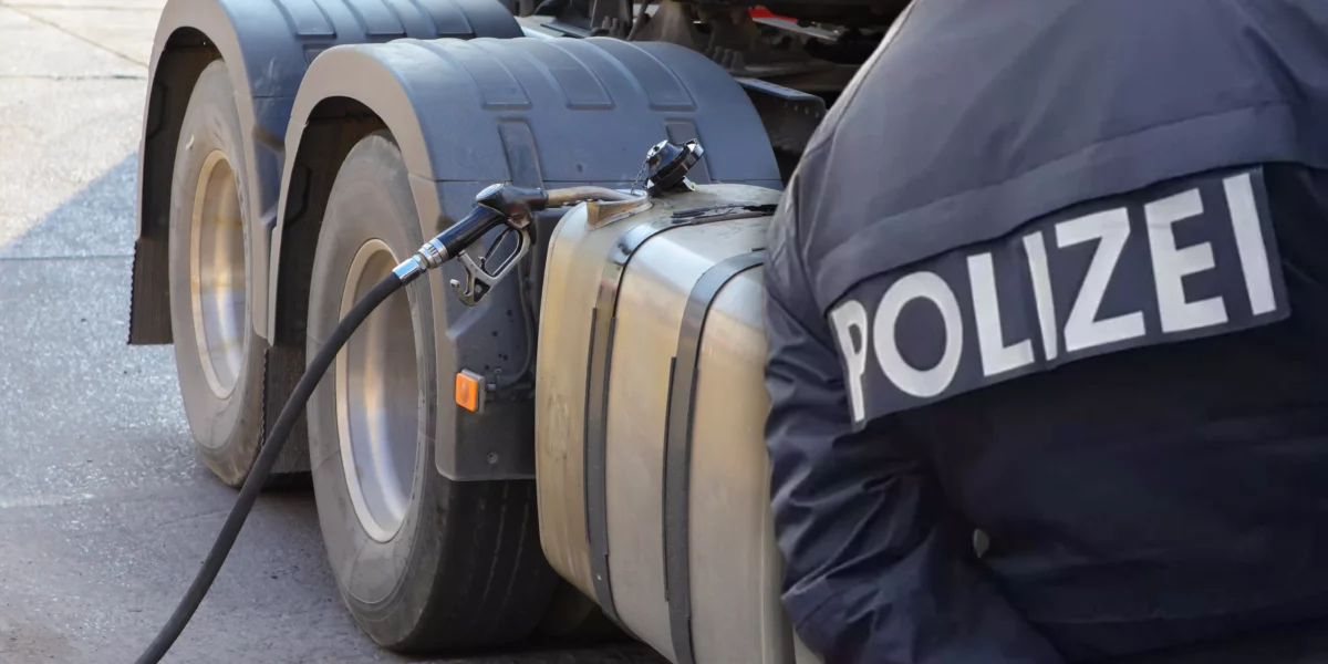 Diebe brechen in Baustelle ein, zapfen 600 Liter Diesel ab