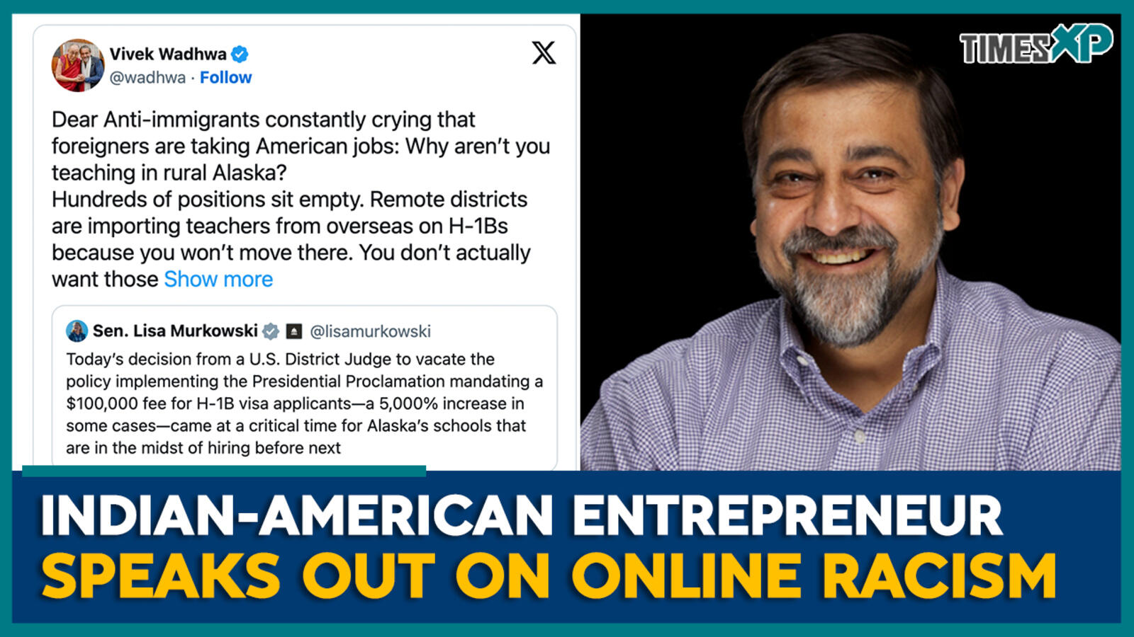 Vivek Wadhwa hits back after social media backlash | Indians in US