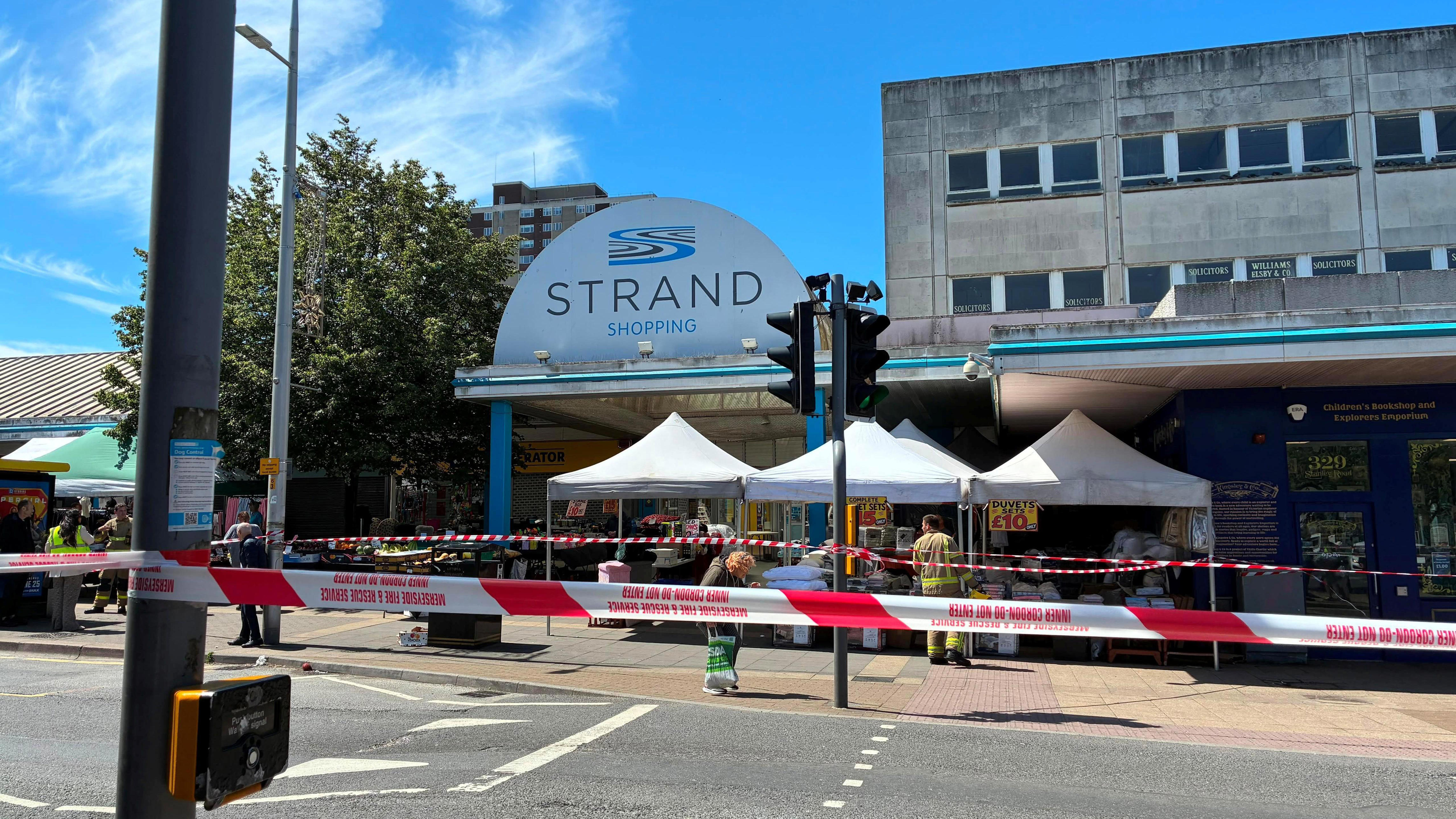 Bootle Strand shopping centre evacuated after gas leak