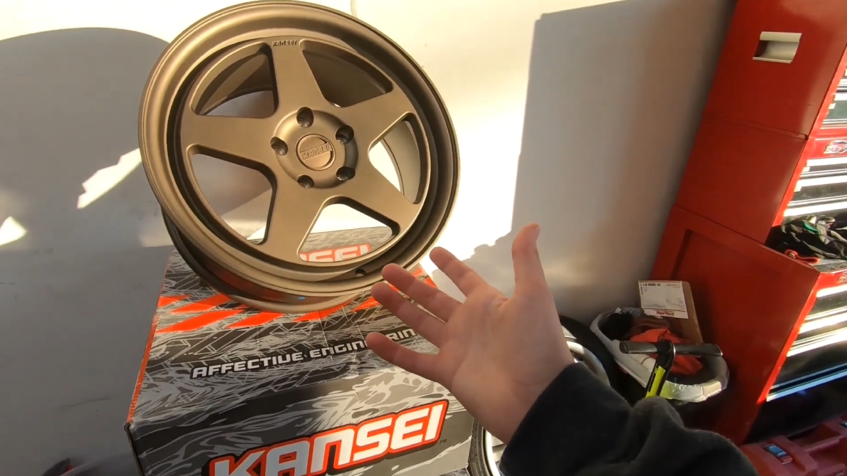 A first look at my new wheels