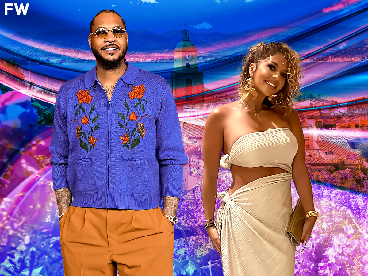 Carmelo Anthony appears to confirm romance with Racquel Smith in Saint ...