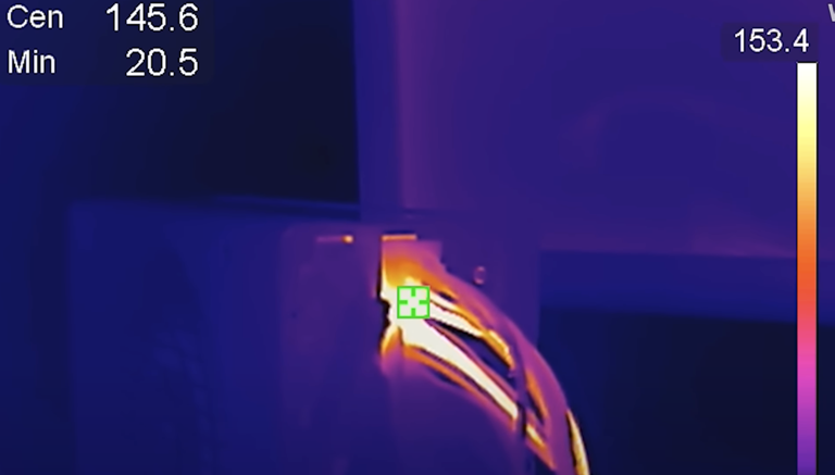 Not like that! Asus' anti-melting GPU power cable looks to run into the ...