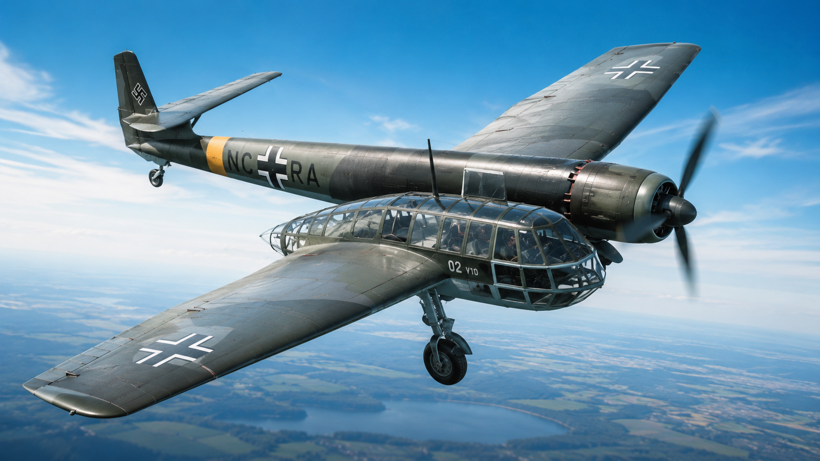 The plane that was unbalanced on purpose - and somehow worked