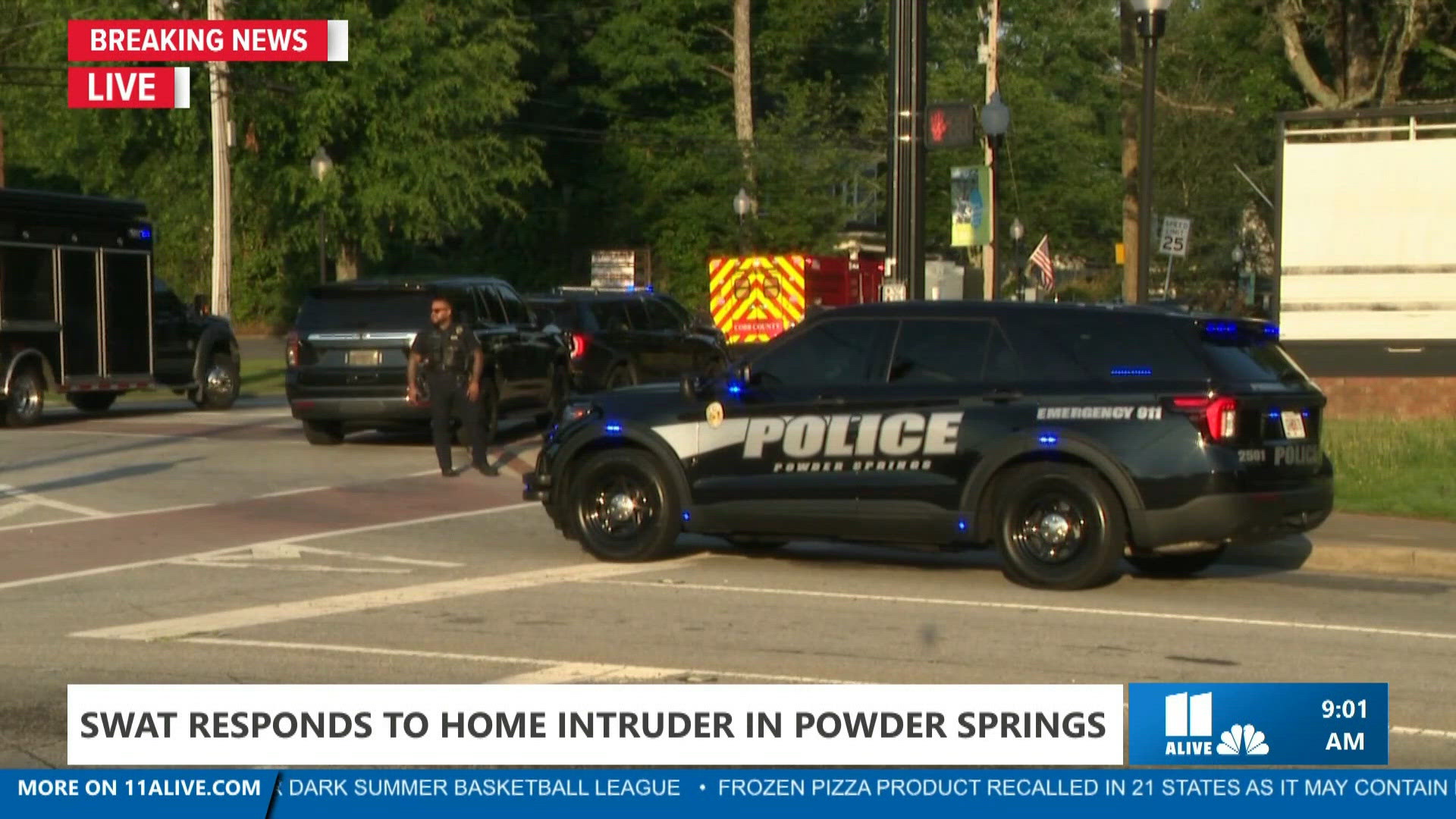 SWAT responds after armed intruder report