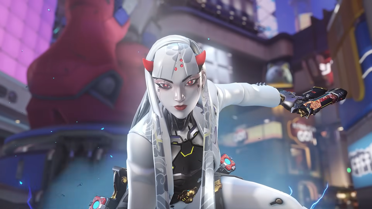 Overwatch gives new hero Shion a motorcycle you can throw at people ...
