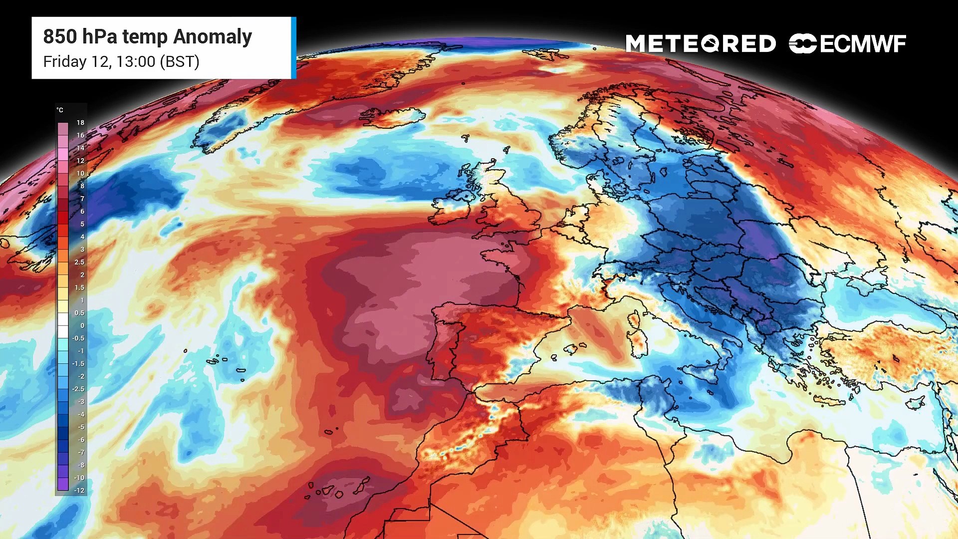 UK weather maps give verdict on June: an abrupt turn as European models ...