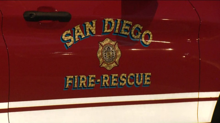 Multiple hanger fire at Montgomery-Gibbs Executive Airport