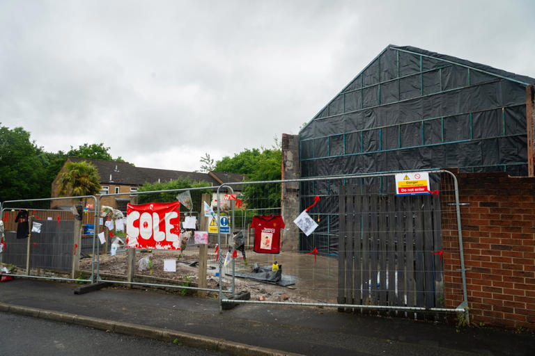 13 heartbreaking images show fire-ravaged family home of tragic Cole ...