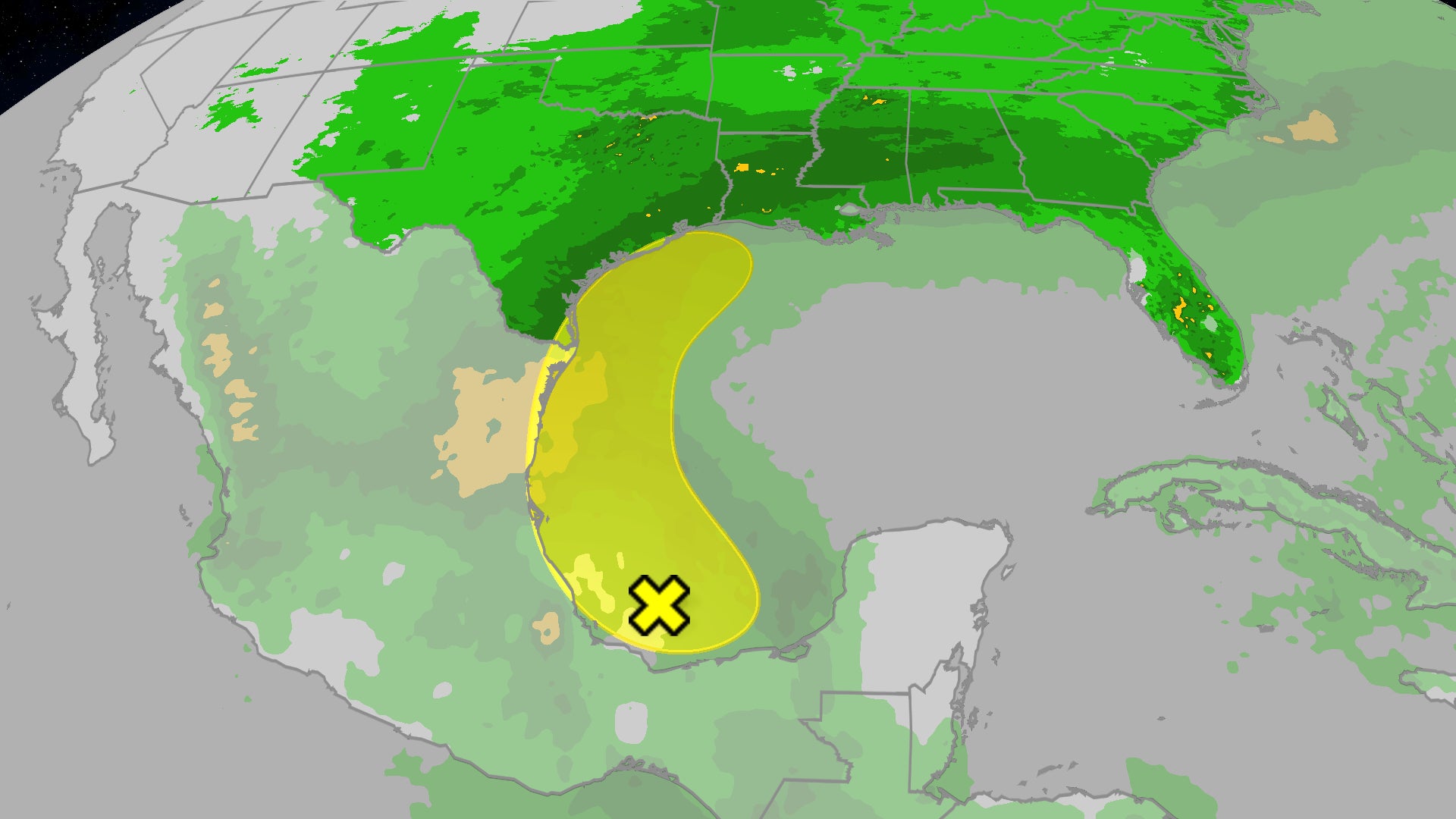 Gulf low to bring tropical moisture to Gulf Coast next week
