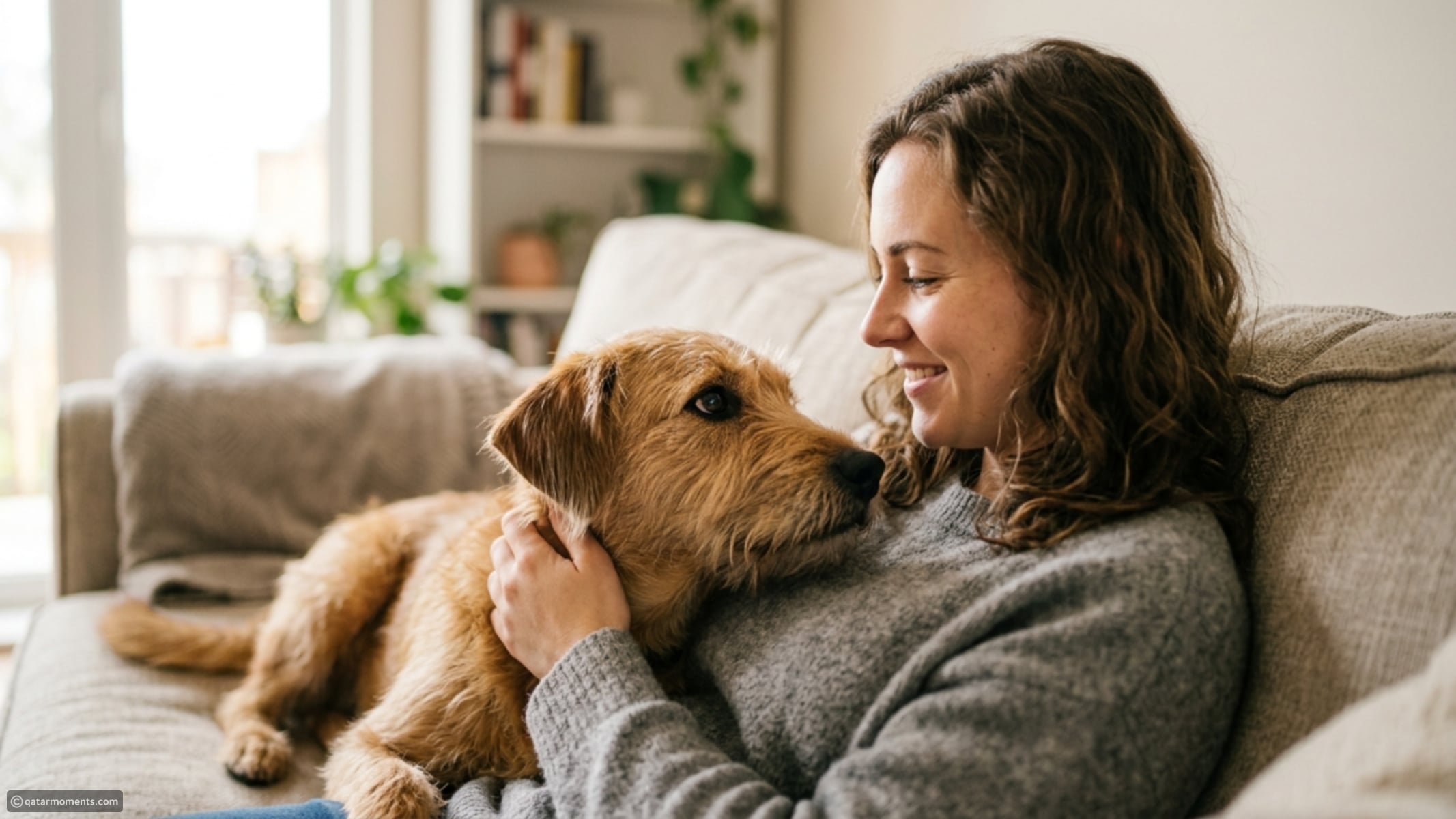 Why your dog stares at you without blinking and what it means