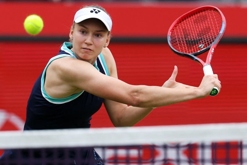 Tennis - Rybakina battles back to solve Maria problem on busy day at ...