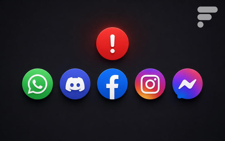 WhatsApp, Discord, Facebook et Messenger en panne en même temps