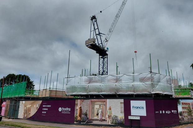 New council homes being built on site that has been dormant for nearly ...