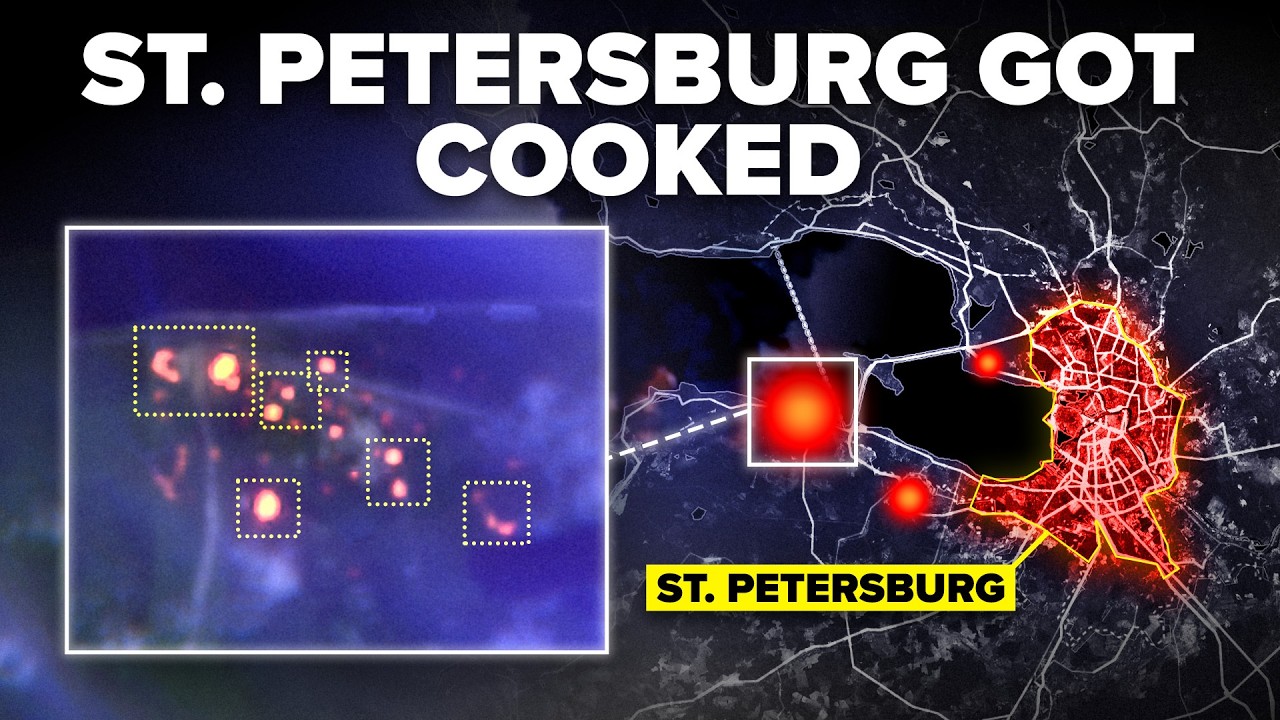 People thought a nuclear bomb went off in St. Petersburg... it was Ukraine