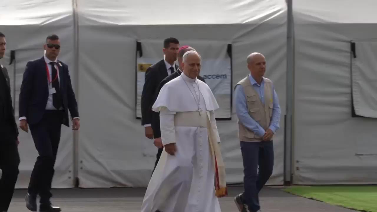 Pope Leo wraps up his week long visit to Spain