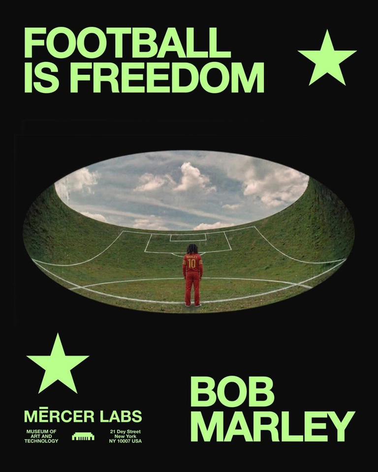 Mercer Labs 'Football Is Freedom' exhibition, NYC