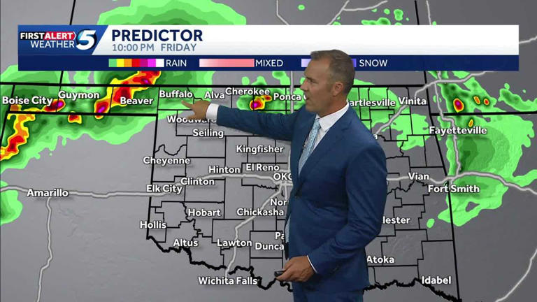 Timeline: Storms with tornado risk Friday before another severe weather ...