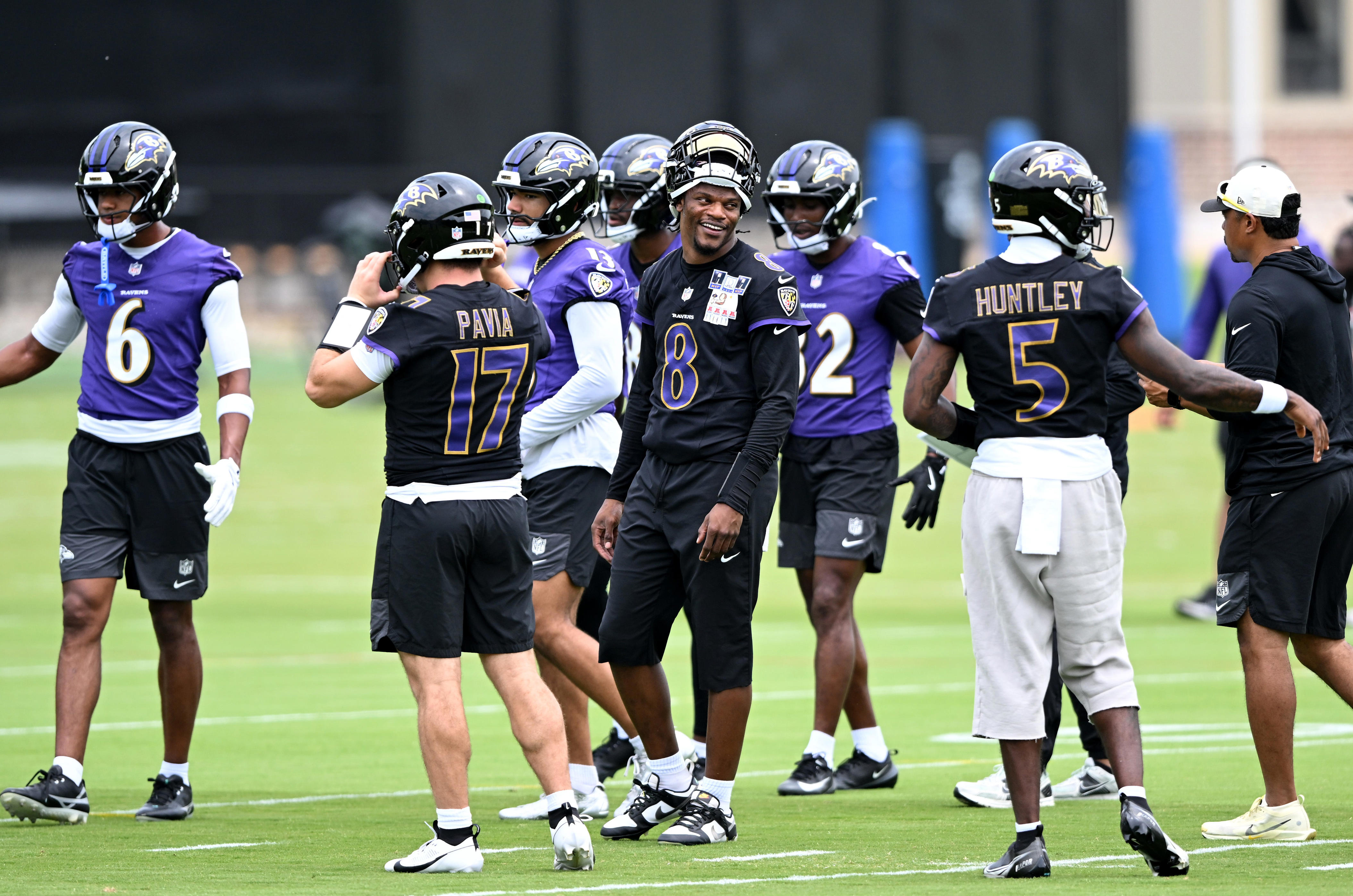 Ravens QB Lamar Jackson has shown delight in Declan Doyle's design