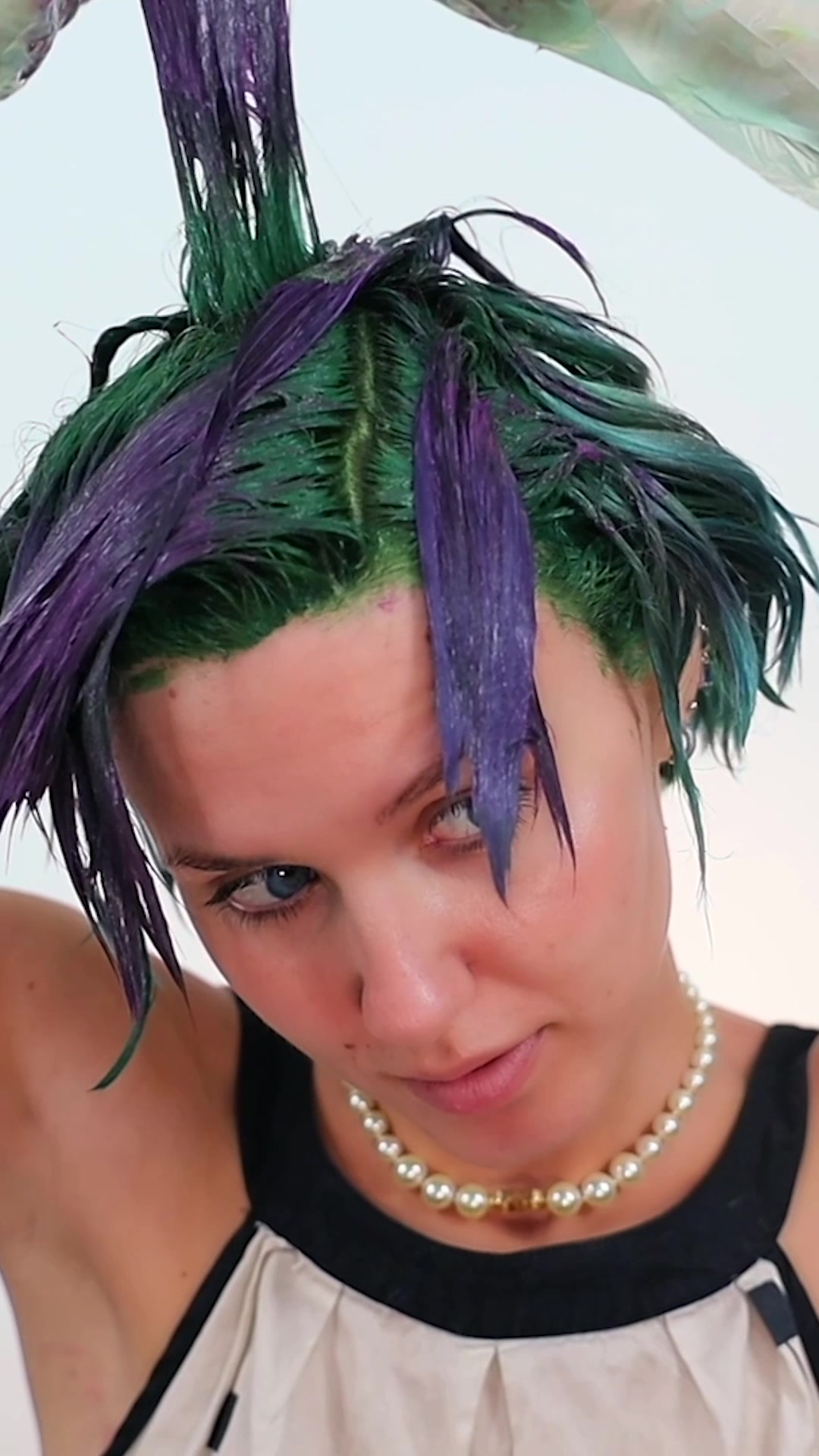 Seaweed hair makeover with color theory only part 2