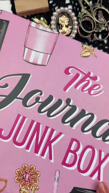 Fall journal junk box unboxing cozy stationery haul