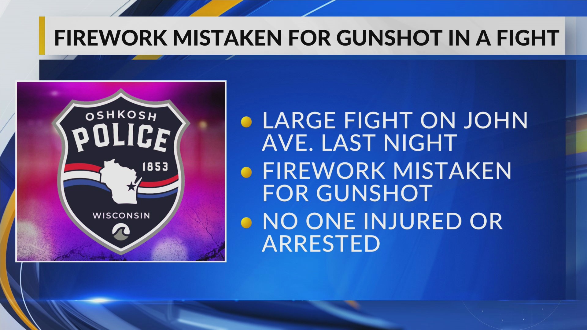Police: Large fight near UWO, firework mistaken for gunshot