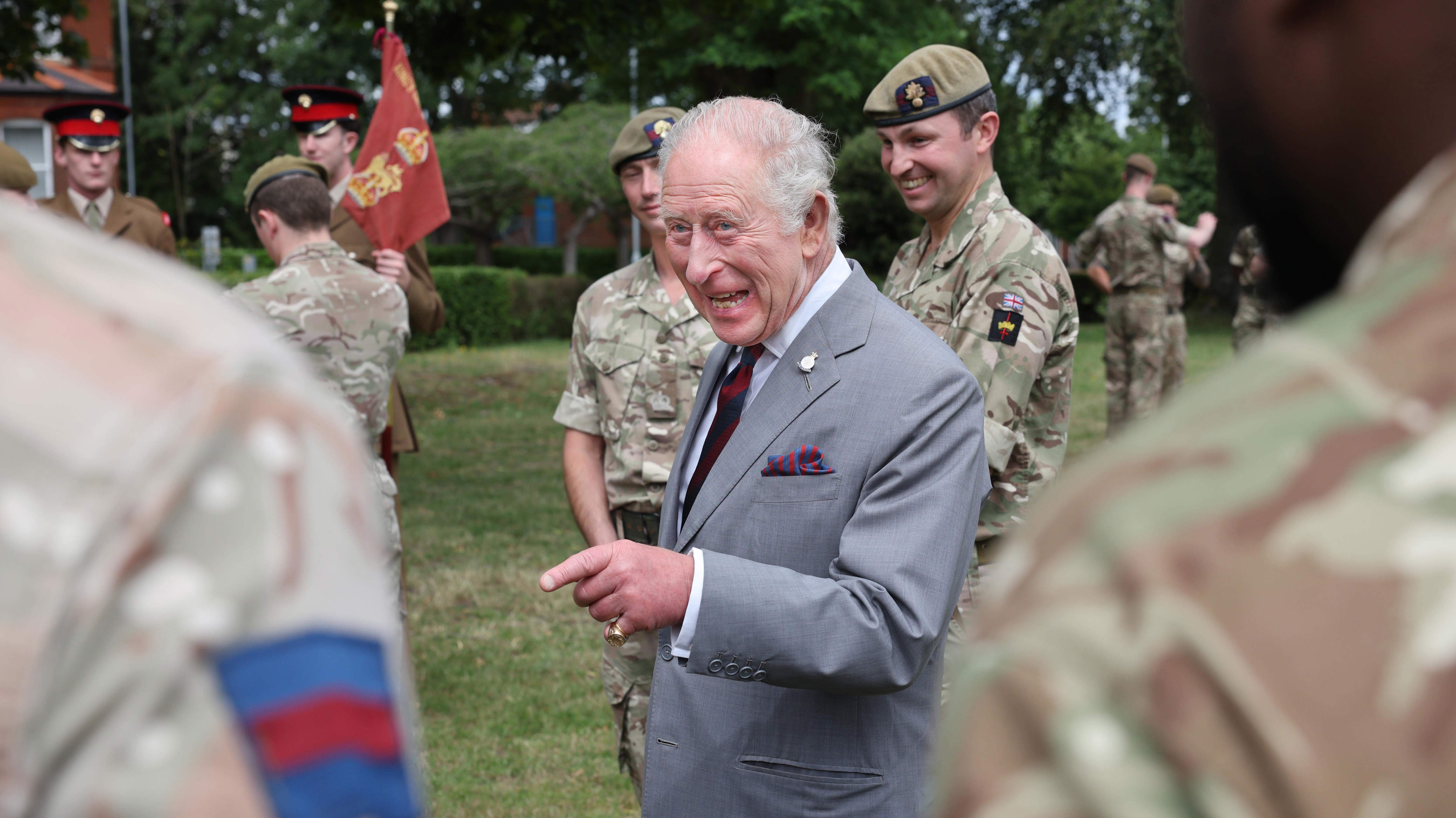 No drinking tonight, jokes King to Grenadier Guards ahead of Trooping ...
