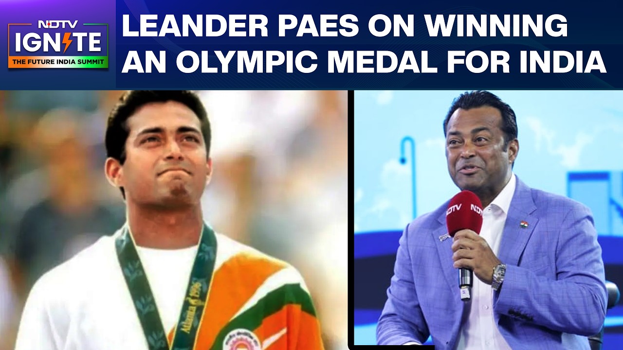 Leander Paes | 'Olympic medal for Indian soil...': Leander Paes gets ...