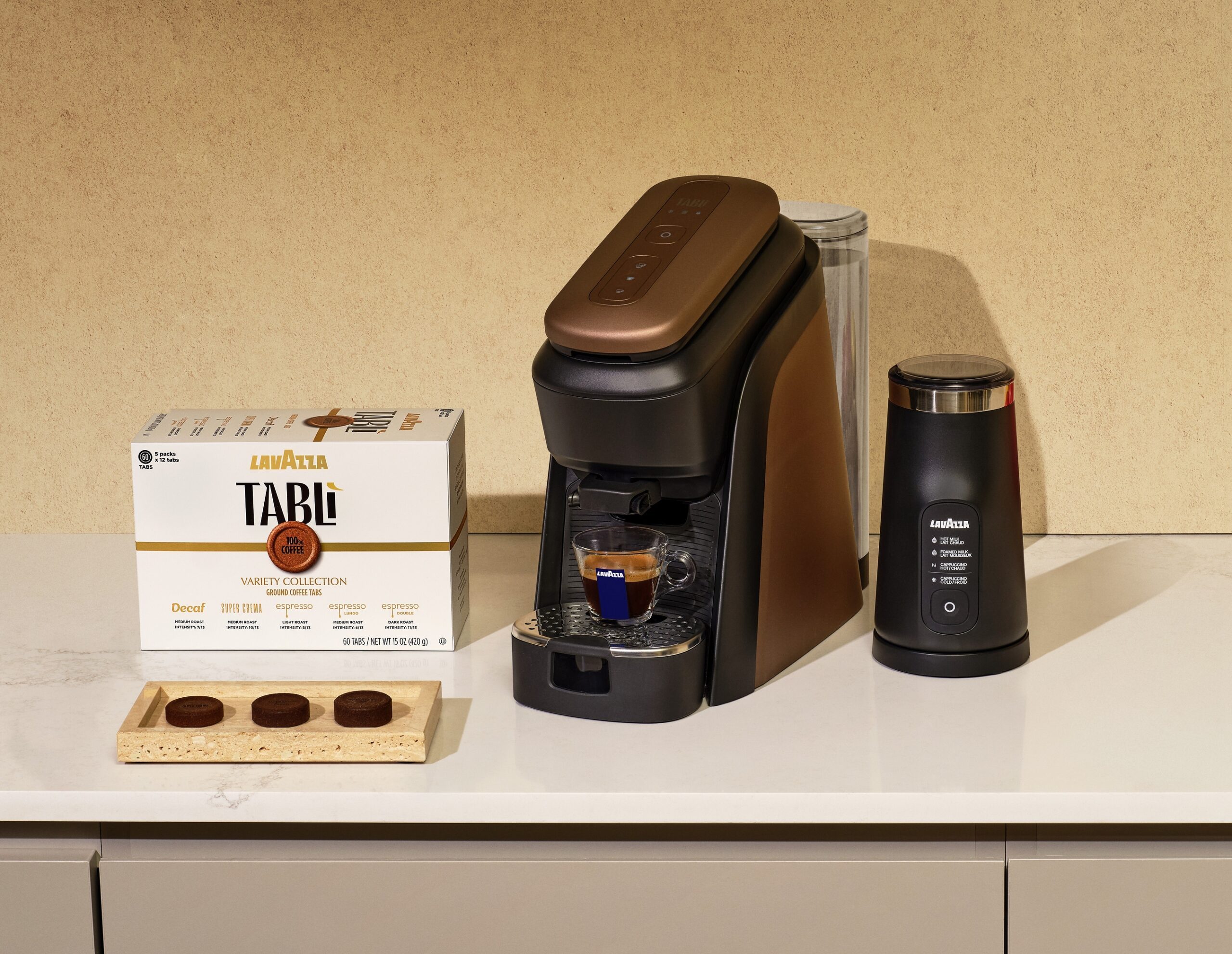 Italian coffee brand Lavazza brings single-serve espresso tablets to the US