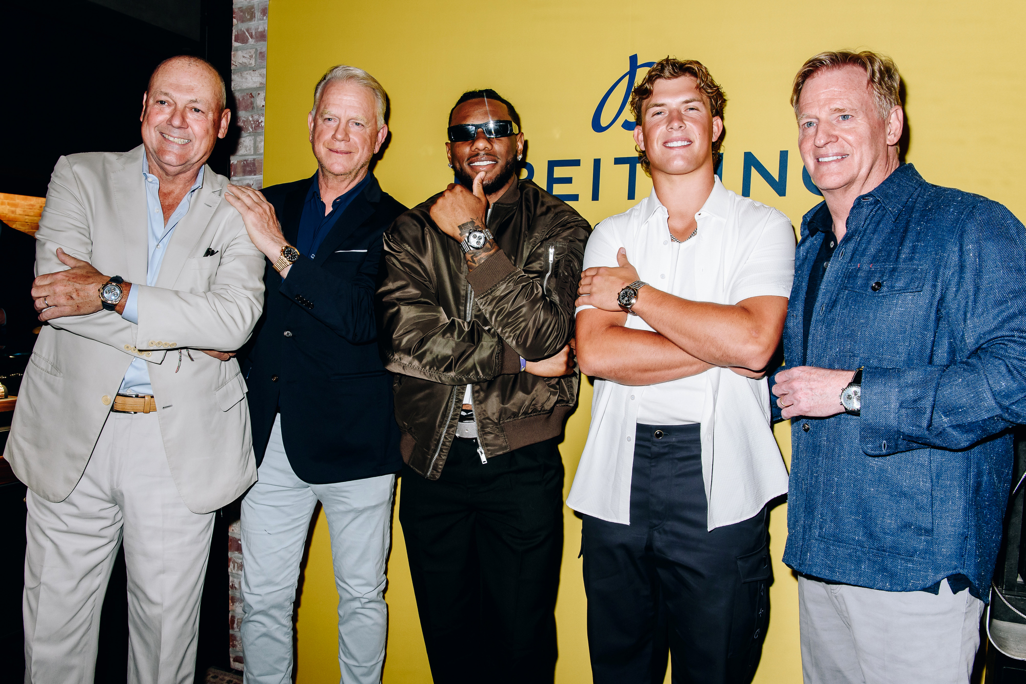 Austin Butler, Jaxson Dart, Roger Goodell and more attend Breitling's ...