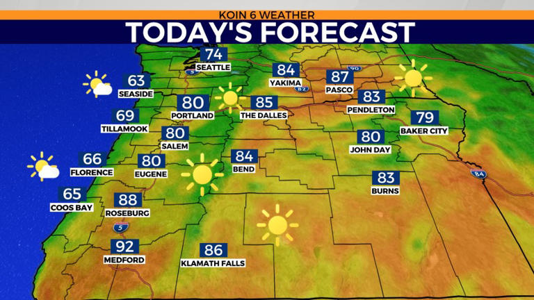 Warming trend takes shape Friday as Portland braces for record-breaking ...