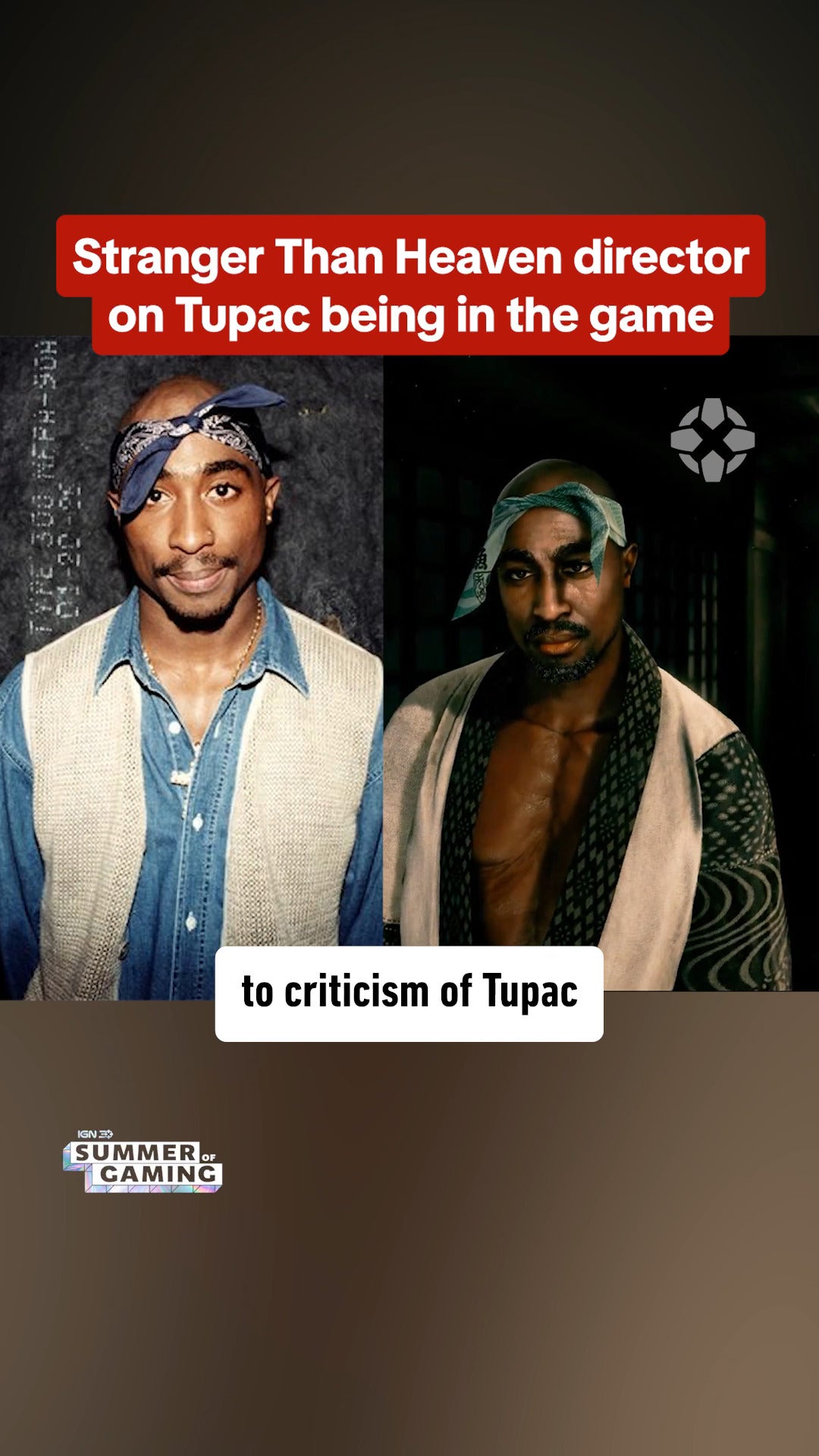 Stranger than Heaven defends his Tupac decision