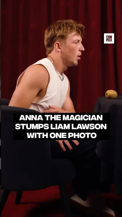 Magician Anna stumps Liam Lawson with an unbelievable card trick