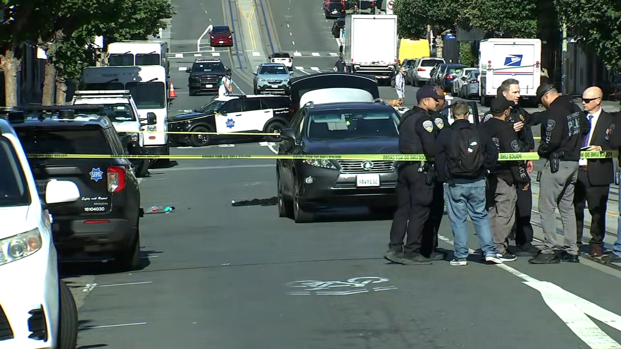2 SF police officers injured after being hit by car in Nob Hill ...