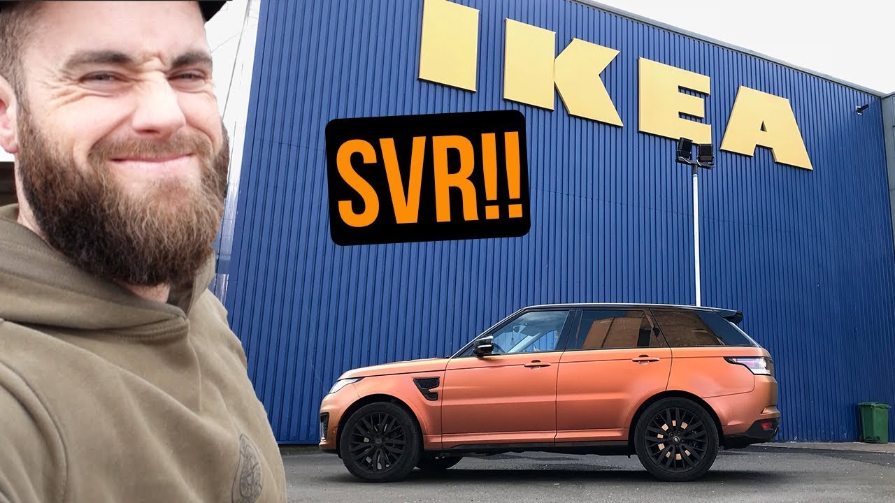 Range Rover SVR IKEA challenge