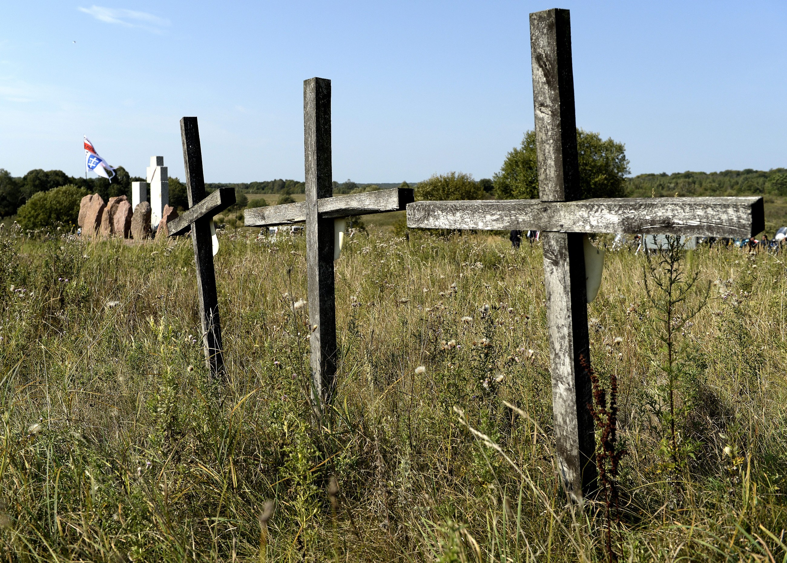 IPN: W Hucie Pieniackiej odkryto pierwszą zbiorową mogiłę