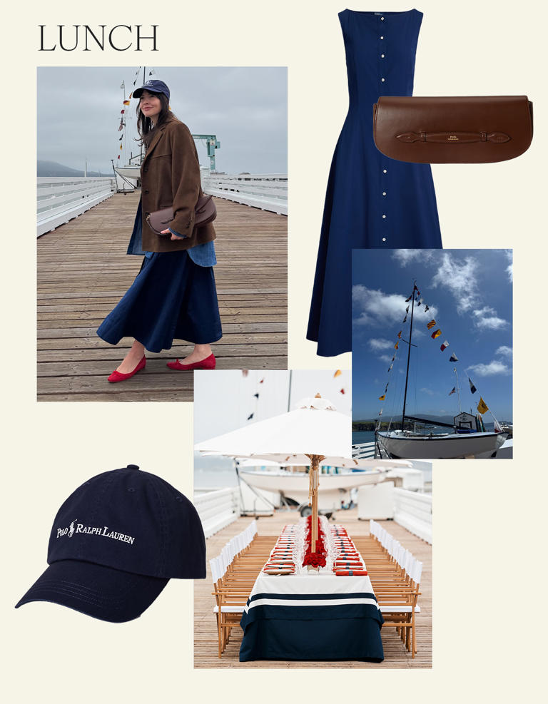 What I wore to Ralph Lauren’s store opening at Pebble Beach
