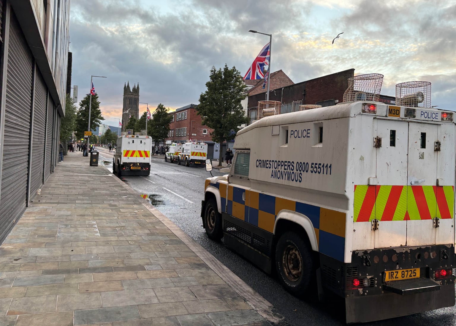 Police warn of 'zero-tolerance' approach if disorder flares again in ...