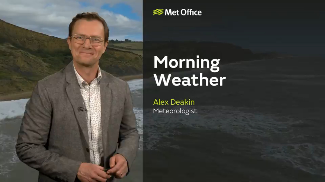 Met Office Friday morning weather forecast 05/06/26