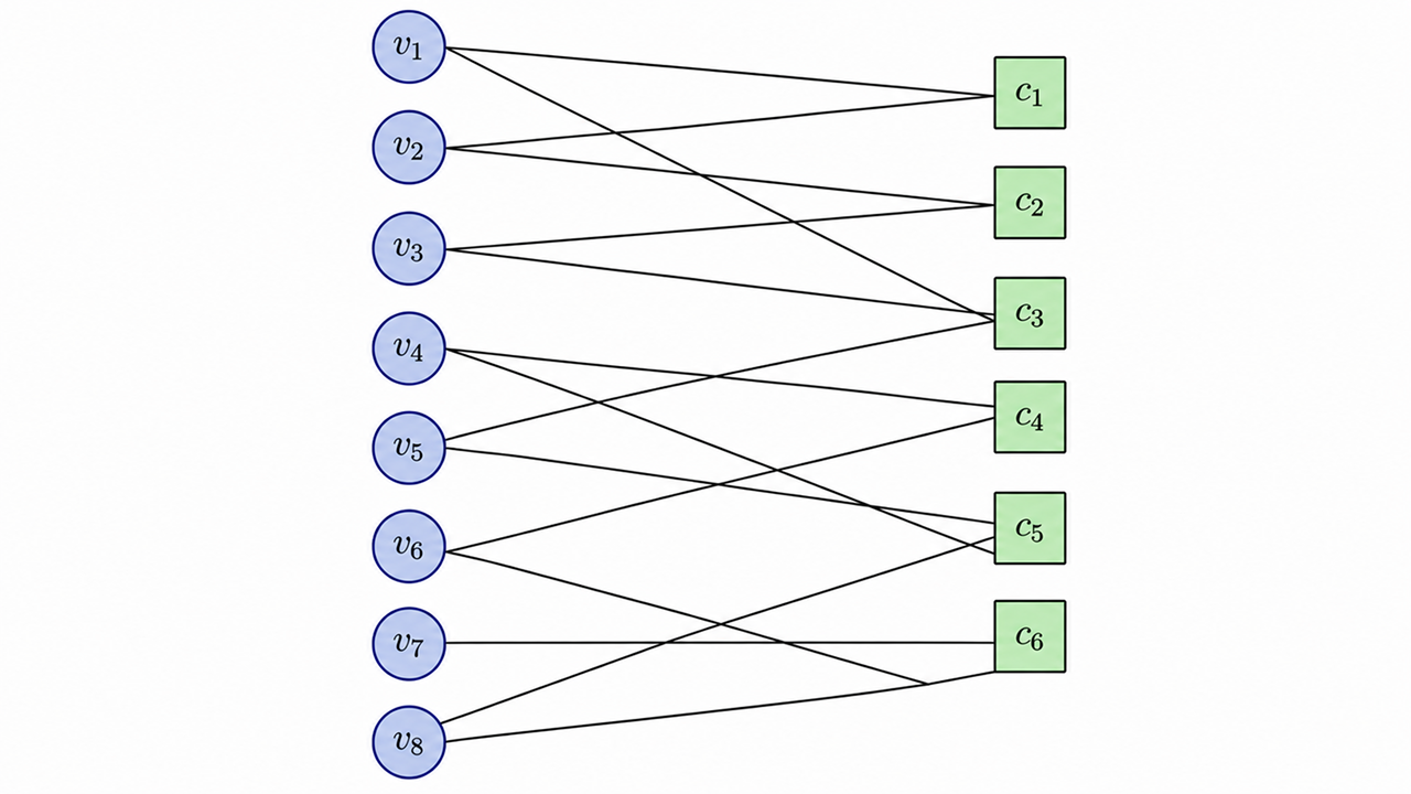 LDPC codes, how small random parity sets unlocked reliable communication