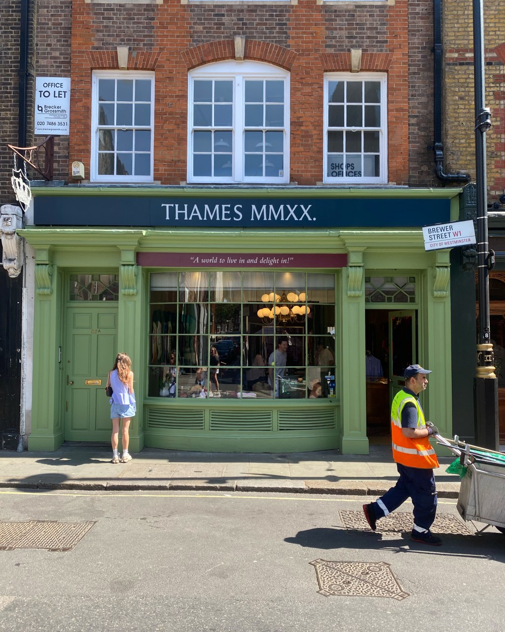 Blondey McCoy's Thames MMXX lands in Soho