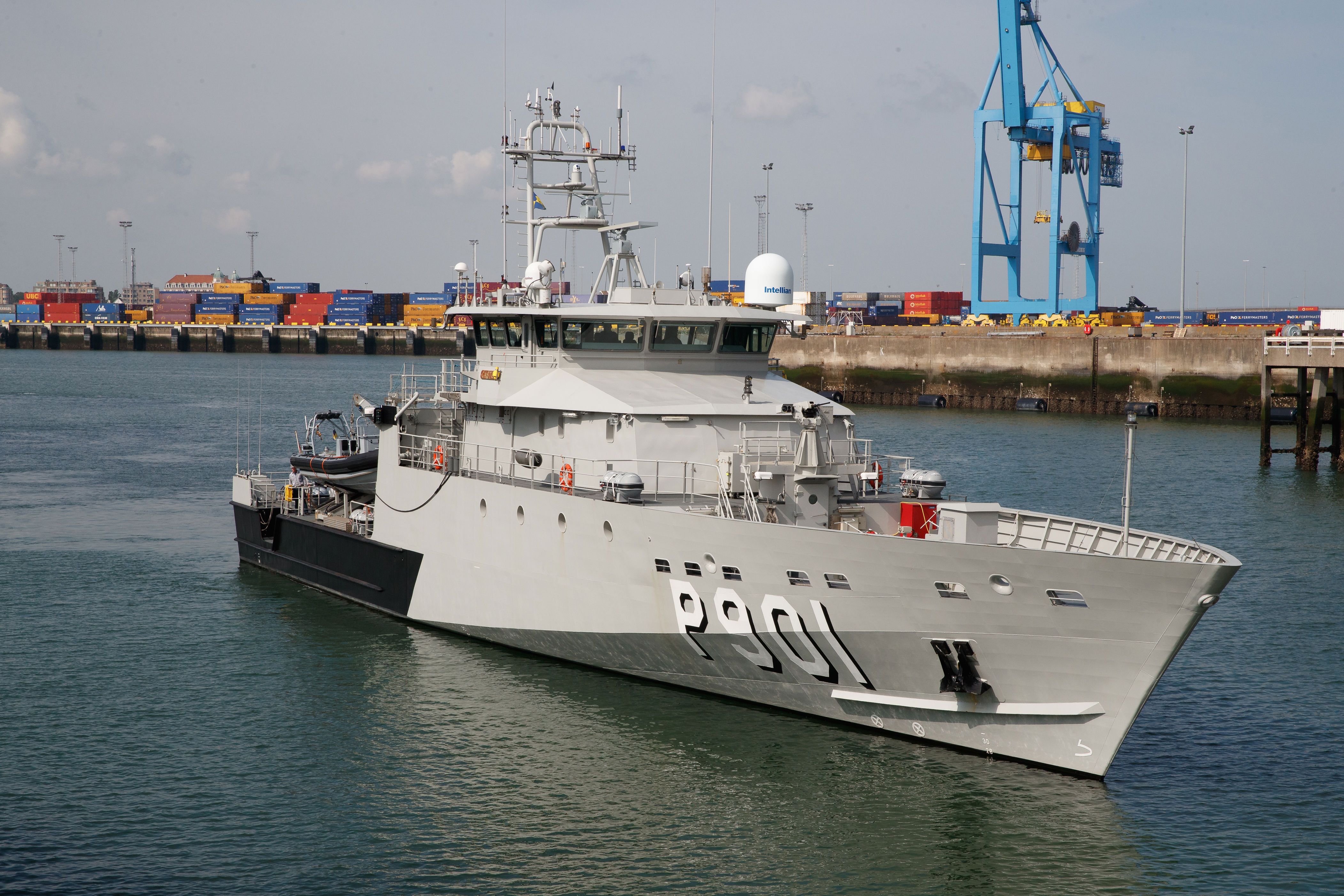 Les trois navires belges de patrouille côtière modernisés à hauteur de ...