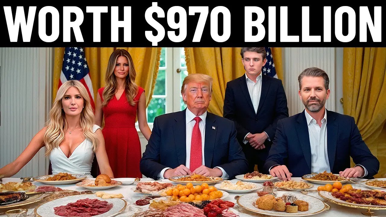 A day in the life of Donald Trump's family (richest family in the world)