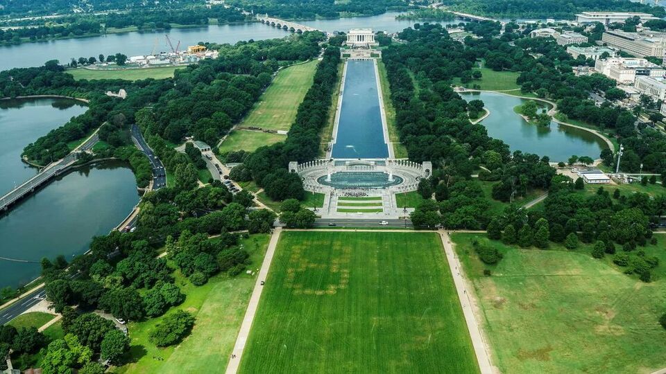 Mystery '8647' message appears on National Mall lawn ahead of Donald ...
