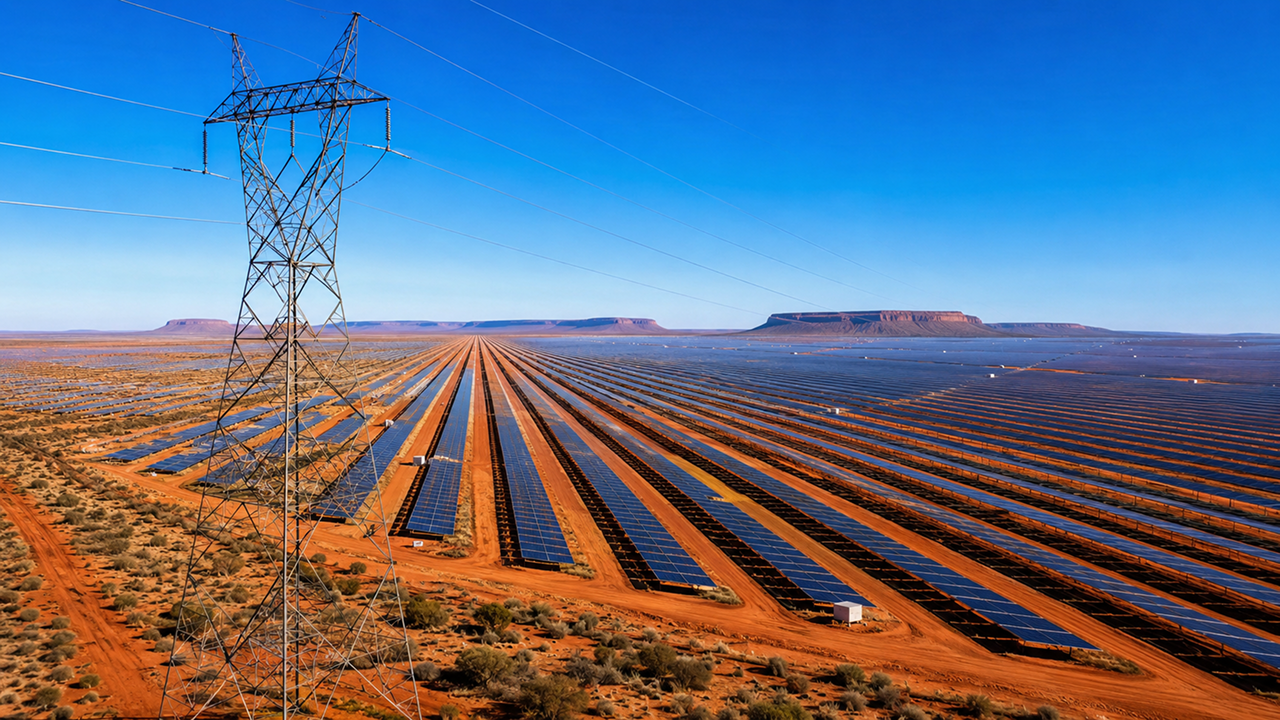 A $35 billion submarine cable could turn Australia's desert sun into ...