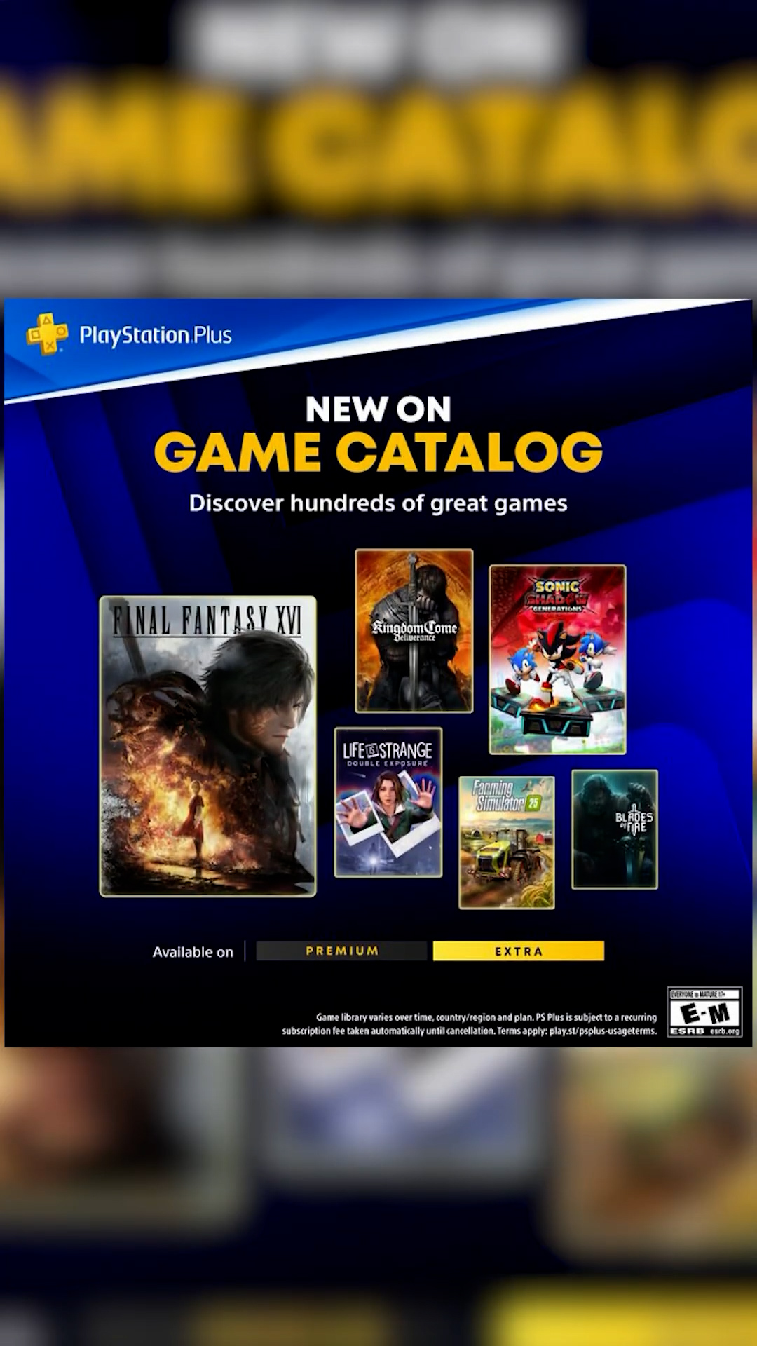 All PS Plus Extra & Premium games for June 2026