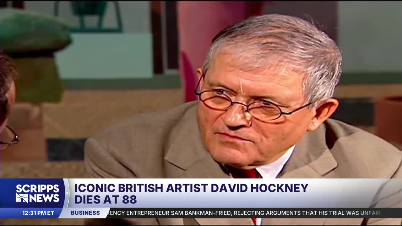 Renowned artist David Hockney, master of color and joy, dies at 88
