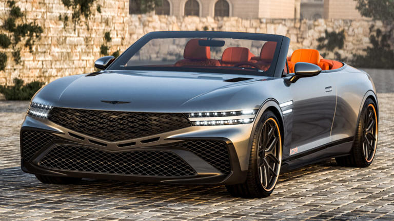 Genesis keeps teasing a G90 convertible it still won’t promise to build