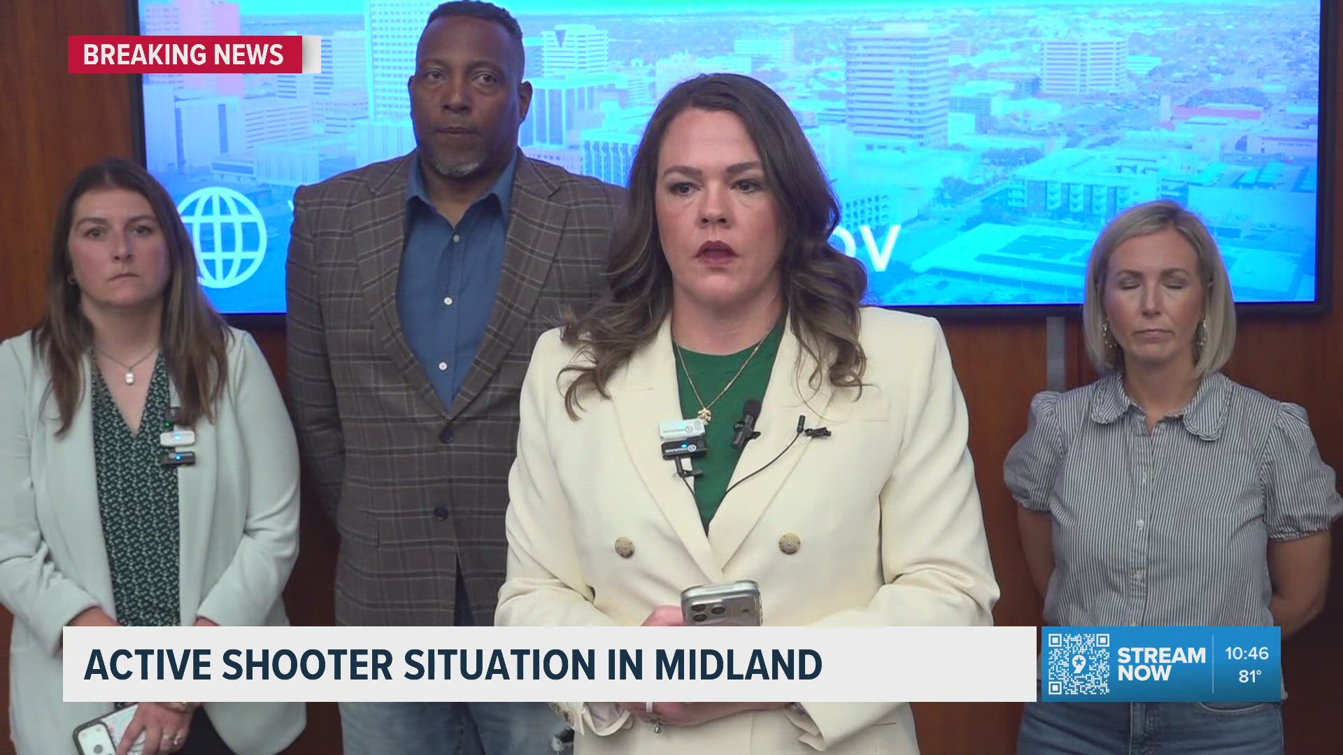 Full press conference | Active shooter situation in Midland