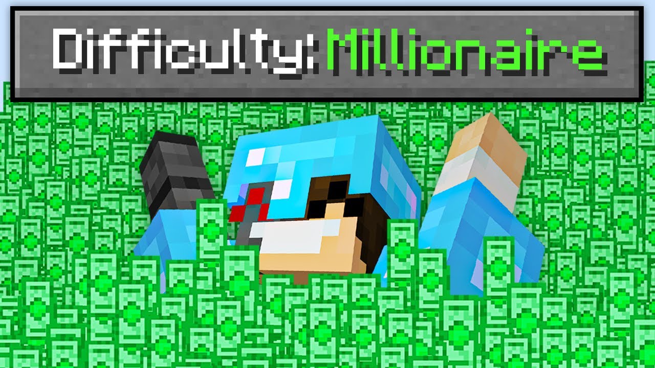 Minecraft, but on millionaire difficulty